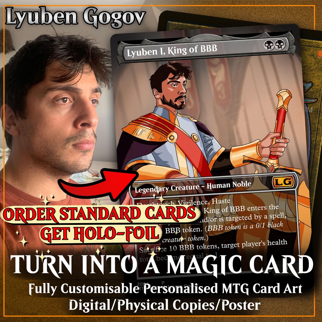 MTG Custom Cards X9, Magic the Gathering Illustration Art, Commission ...