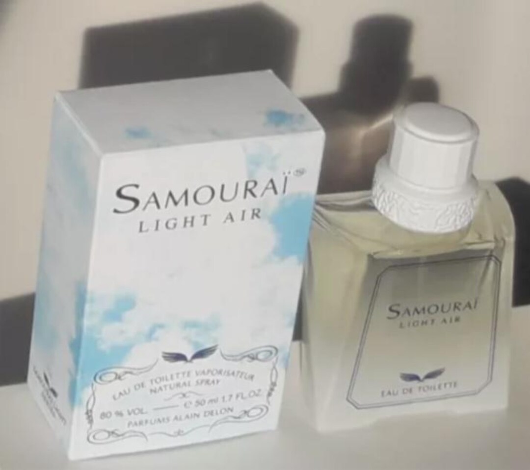 Alain DELON Samurai LIGHT AIR, Eau De Toilette 50ml/1.7 Fl. Oz New ...