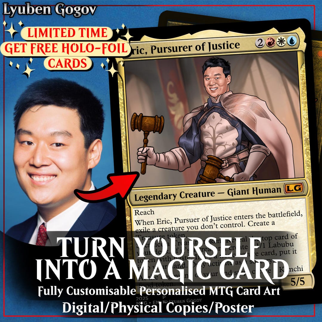 Custom MTG Cards X9, Magic the Gathering Illustration Art, Commission ...