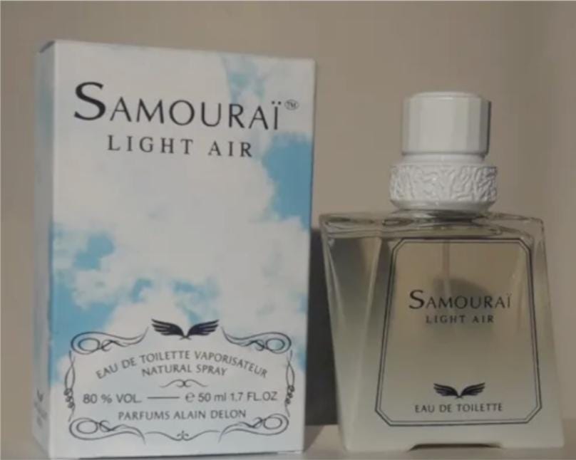 Alain DELON Samurai LIGHT AIR, Eau De Toilette 50ml/1.7 Fl. Oz New ...