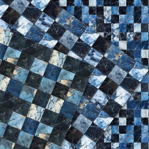 Blue Marble Digital Patterns, 20 Marble Seamless Papers, Blue Marble ...