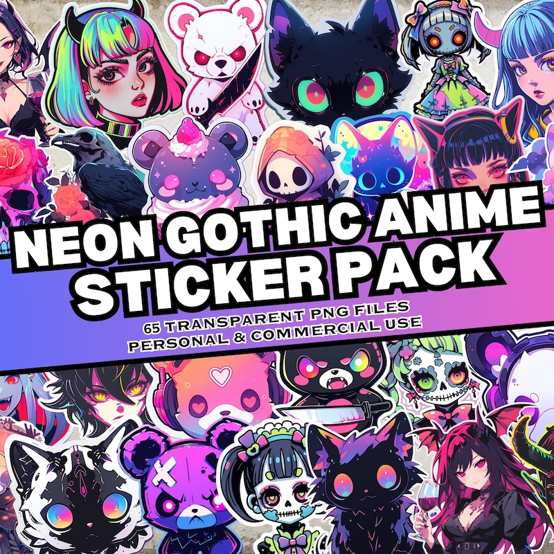 Anime Stickers - Etsy Canada
