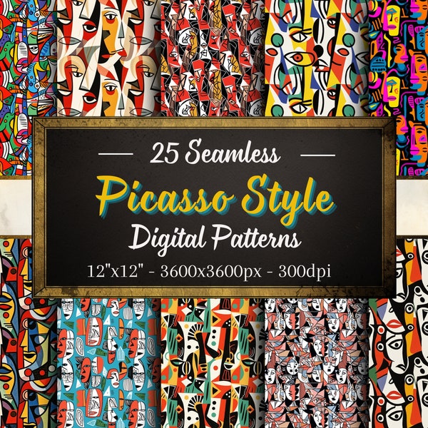 Picasso Fabric - Etsy