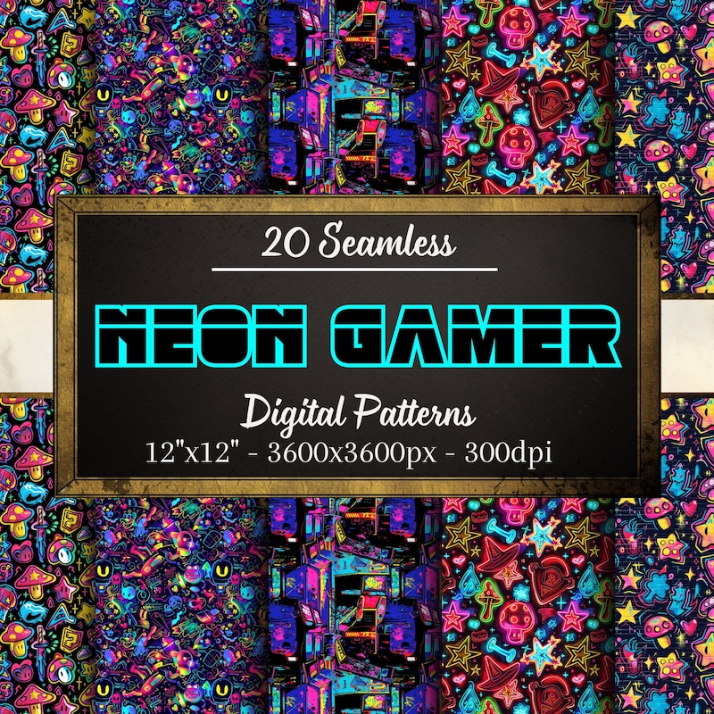 Gaming Digital Wallpapers - Etsy UK