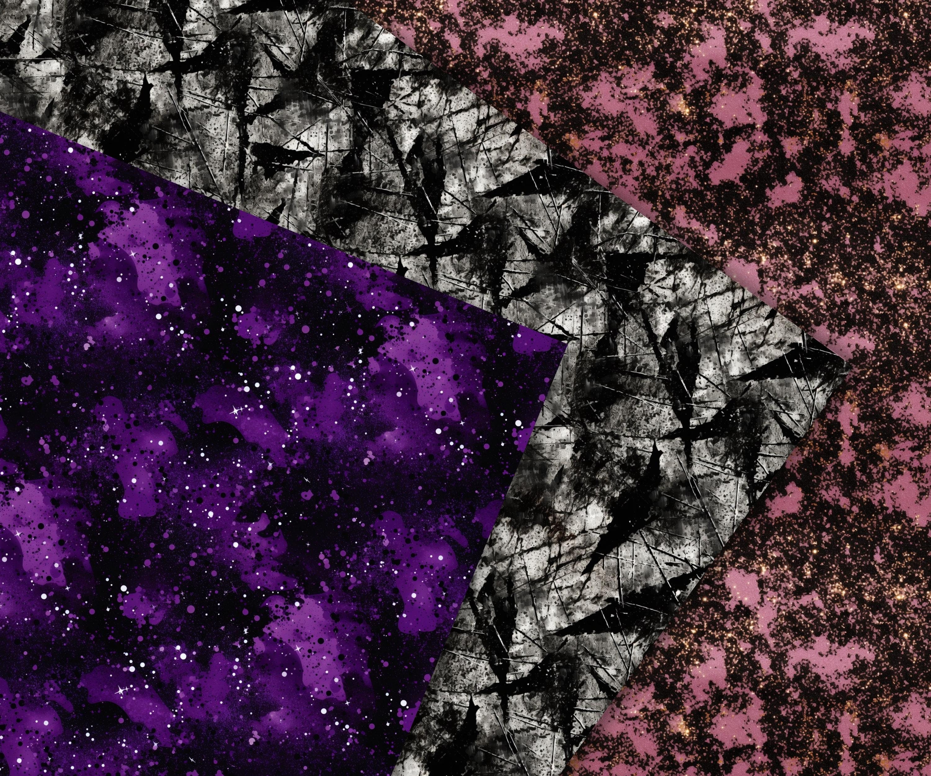 Grunge Textures Digital Paper, 20 Seamless Patterns in a Variety of ...