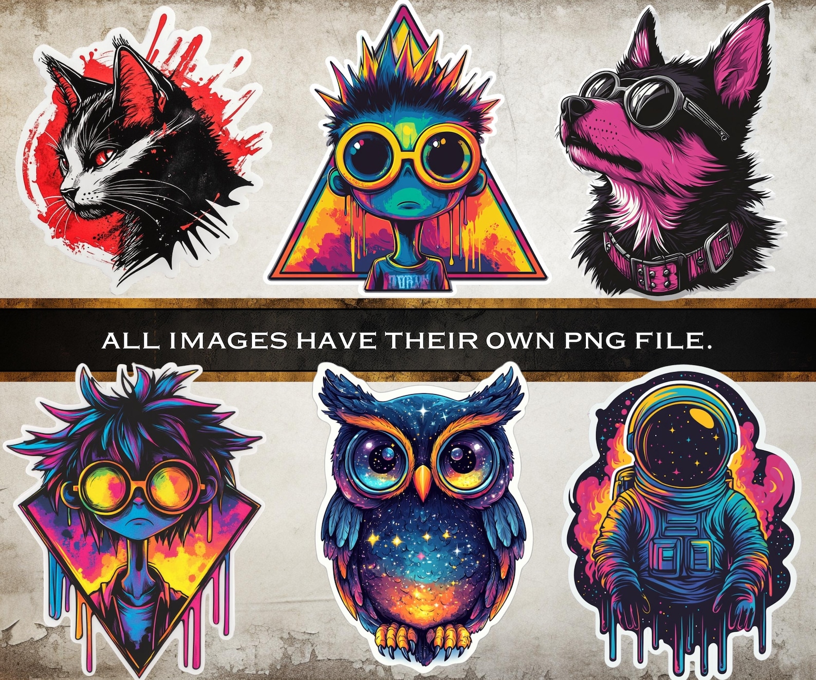 Assorted Sticker Pack, 100 Stickers Mega Pack, Cool Sticker Pack ...