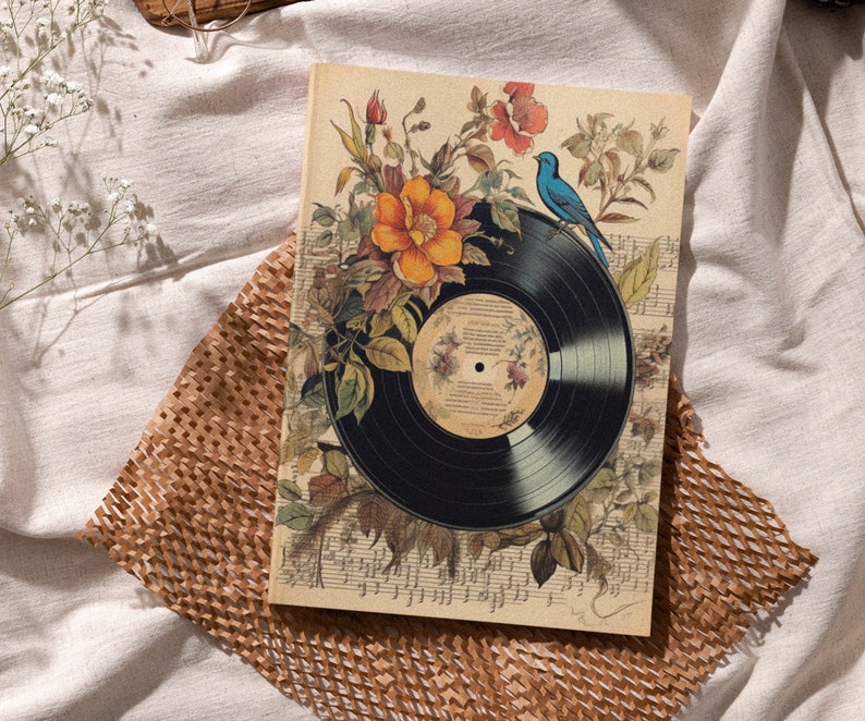 Music Junk Journal, Vintage Scrapbooking Ephemera, 20 Printable Pages ...