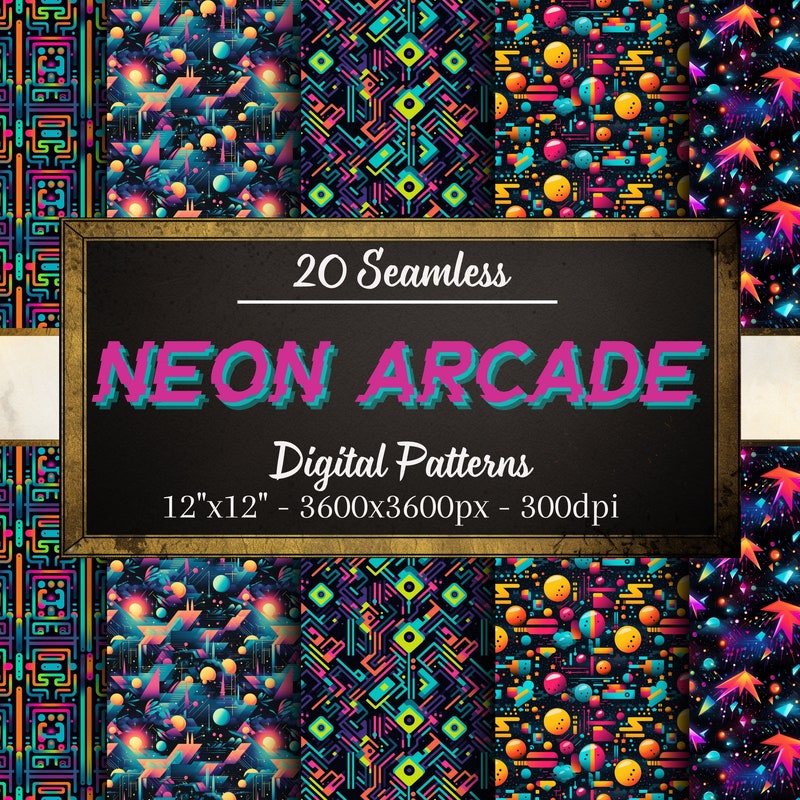 Arcade Carpet Pattern - Etsy