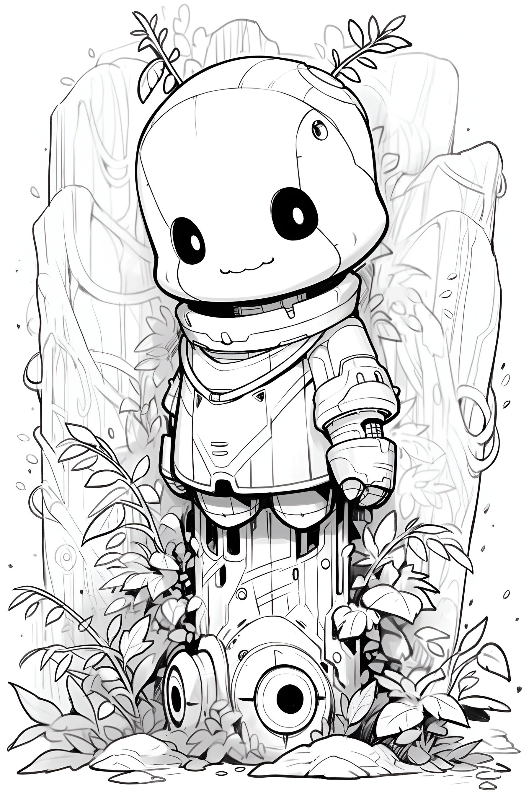 Chibi Colouring Pages 30 Gothic Chibi Printable Colouring - Etsy