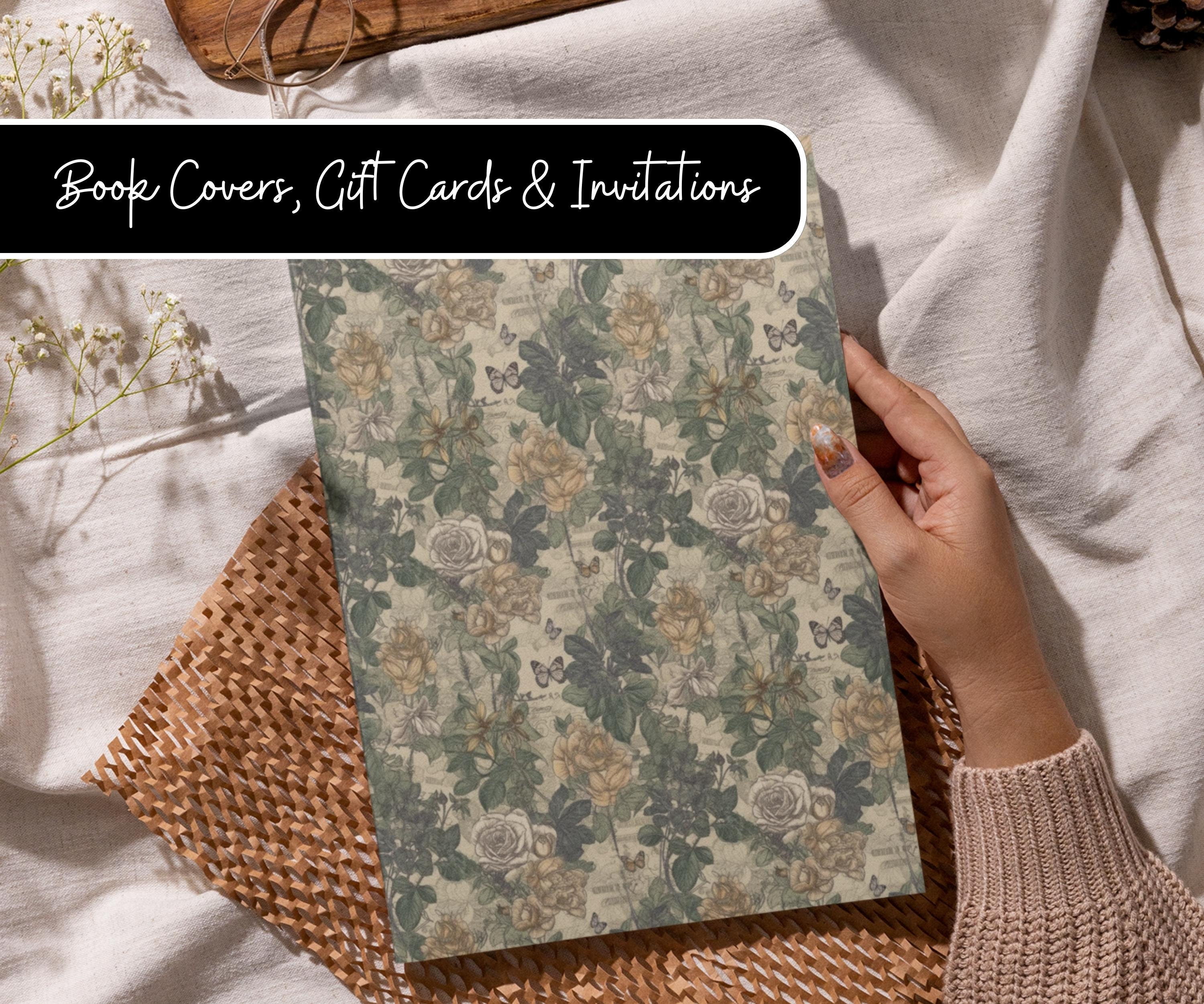 Vintage Digital Patterns, 20 Seamless Vintage Digital Papers for ...