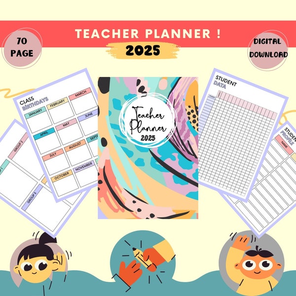 Art Teacher Planner - Etsy