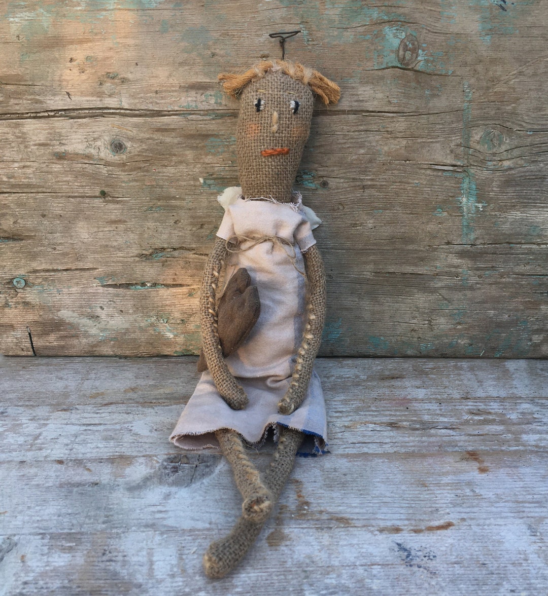 Handmade Angel Rag Doll/ Handsewn Beings of Light Rag Doll/ - Etsy