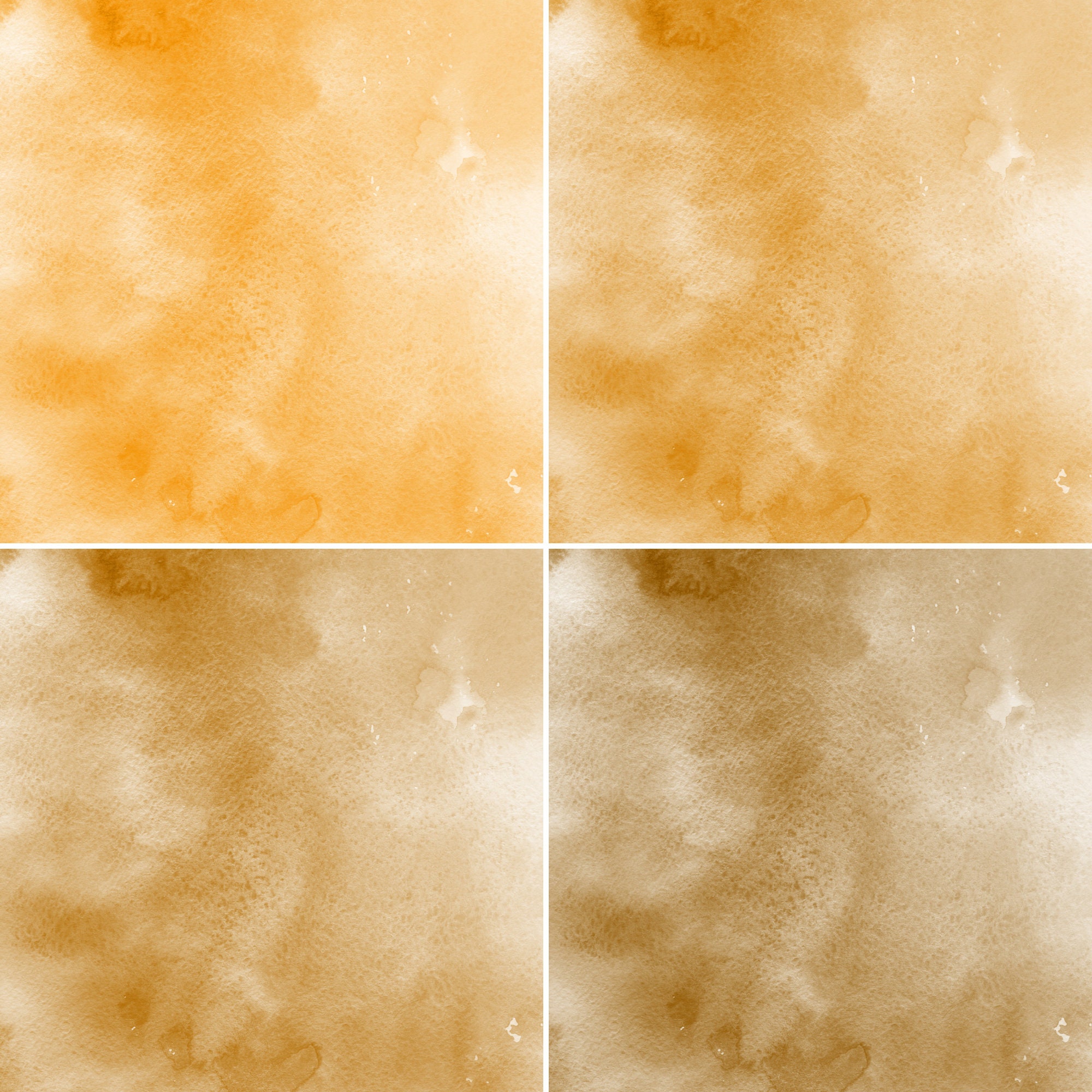 Orange Watercolor Background Digital Papers Watercolor Texture ...