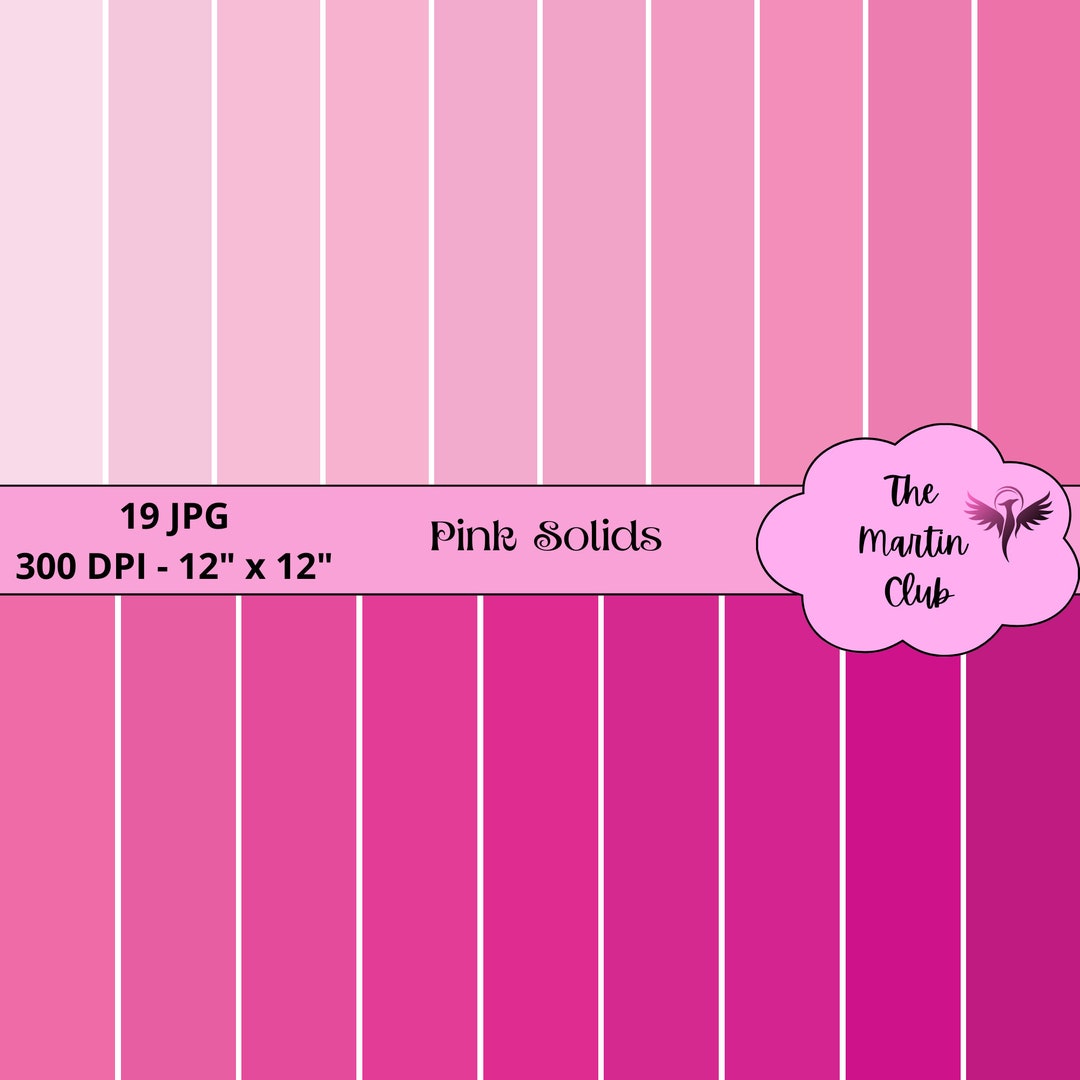Pink Solids Background Digital Papers Light Pink Solid Scrapbook Paper ...