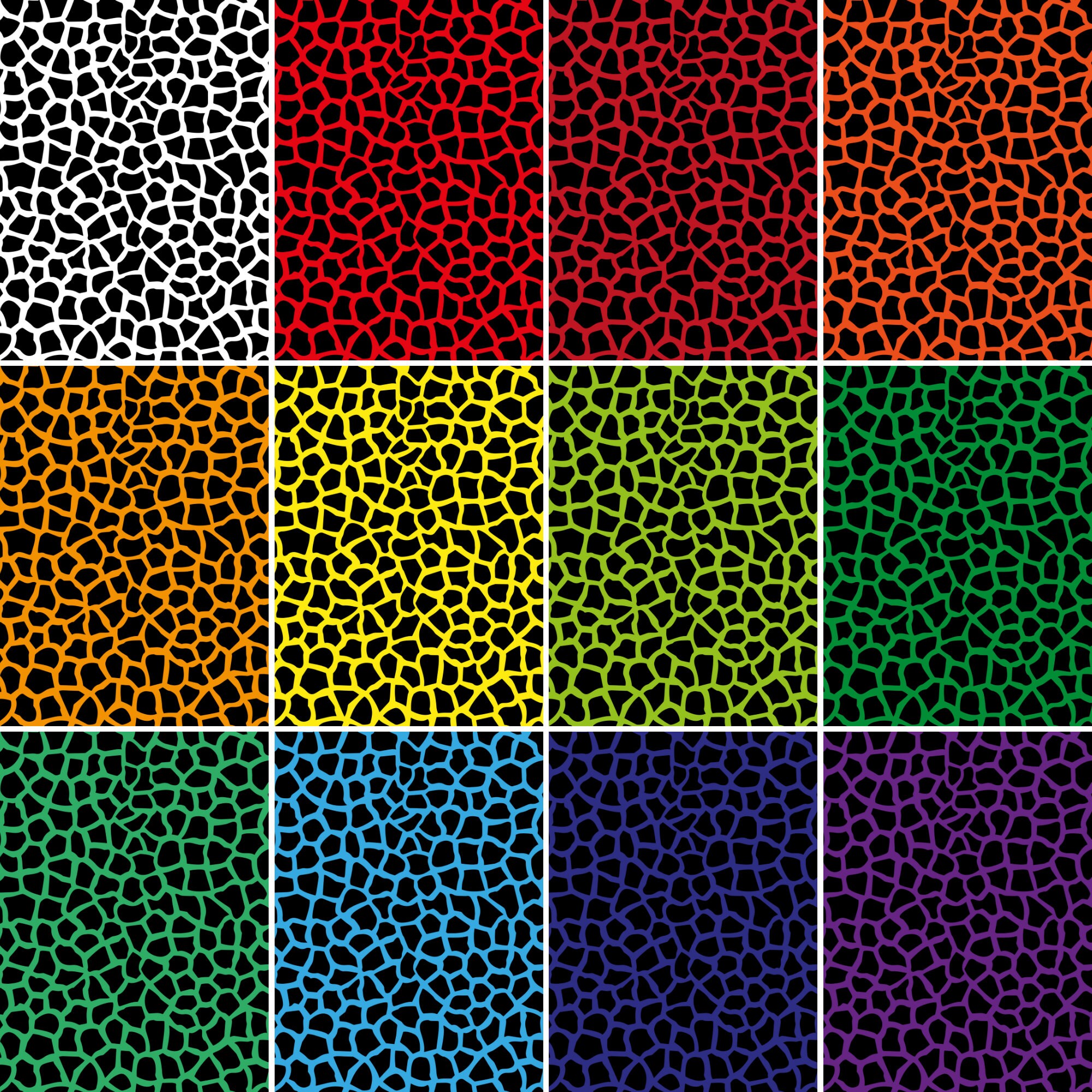 Giraffe Print Background Digital Papers Rainbow Giraffe Scrapbook Paper ...