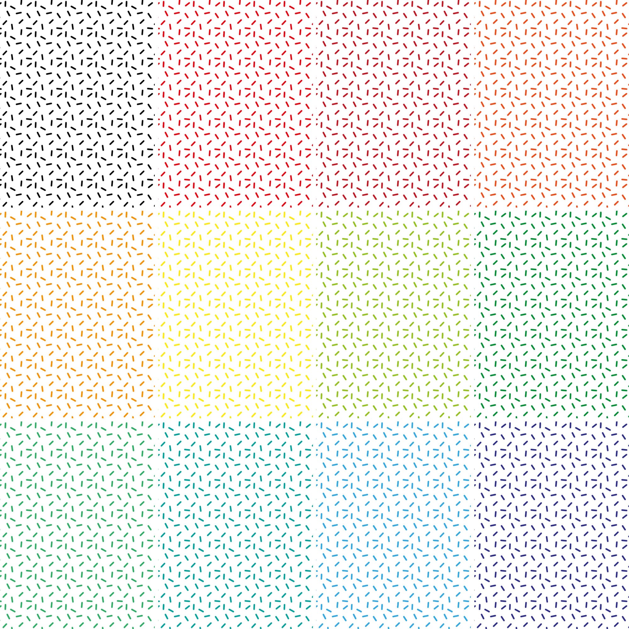 Sprinkles Background Digital Papers White Rainbow Confetti Sprinkles ...