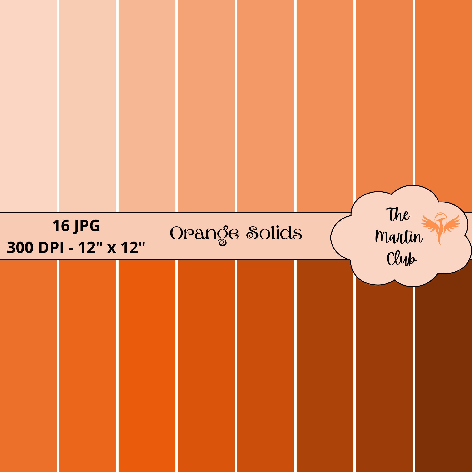 Solid Colors Bundle Background Digital Papers Solid Digital Scrapbook ...