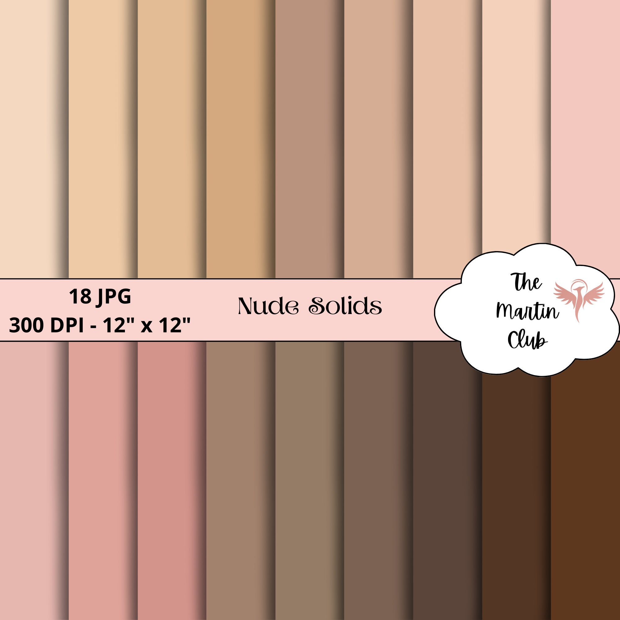 Nude Solids Background Digital Papers Complexion Solids Scrapbook Paper Neutral Solids Paper Digital Download Personal Commercial Use Etsy
