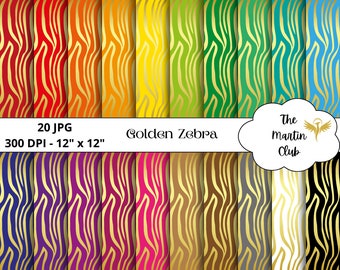 Golden Houndstooth Background Digital Papers Gold Rainbow Houndstooth ...