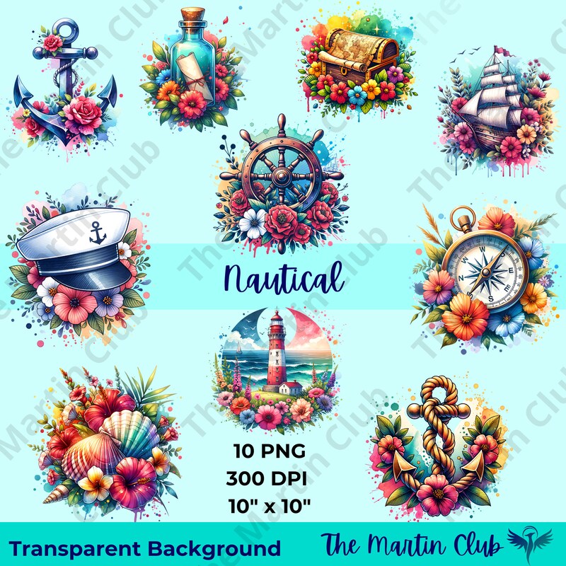 Nautical Clip Art - Etsy