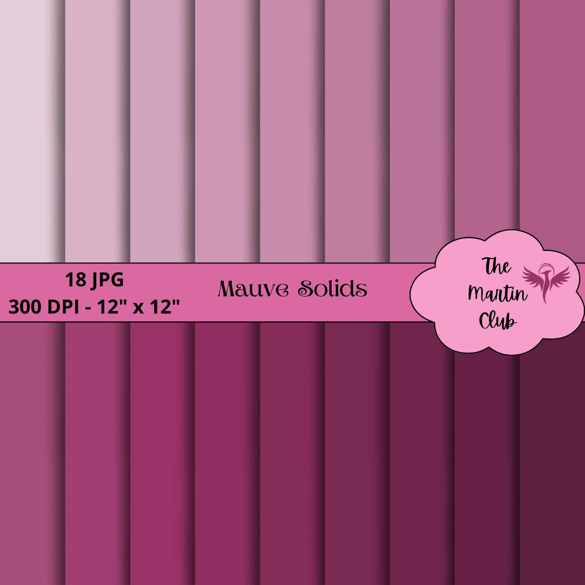 Mauve Solids Background Digital Papers Purple Solid Scrapbook Paper ...