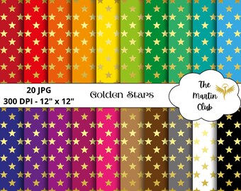 Golden Checkerboard Background Digital Papers Gold Checkers Digital ...