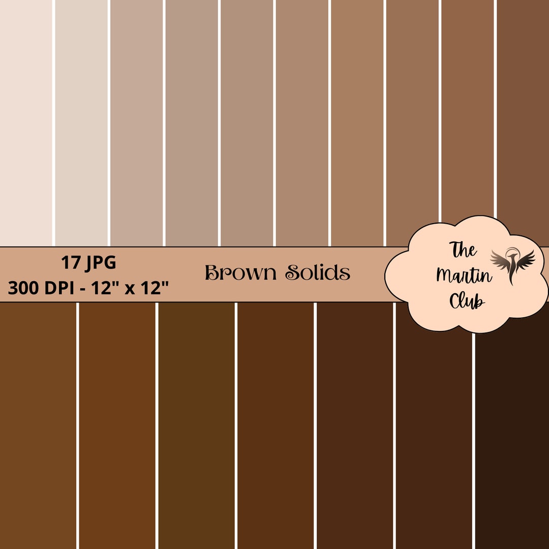 Brown Solids Background Digital Papers Light Brown Solids - Etsy