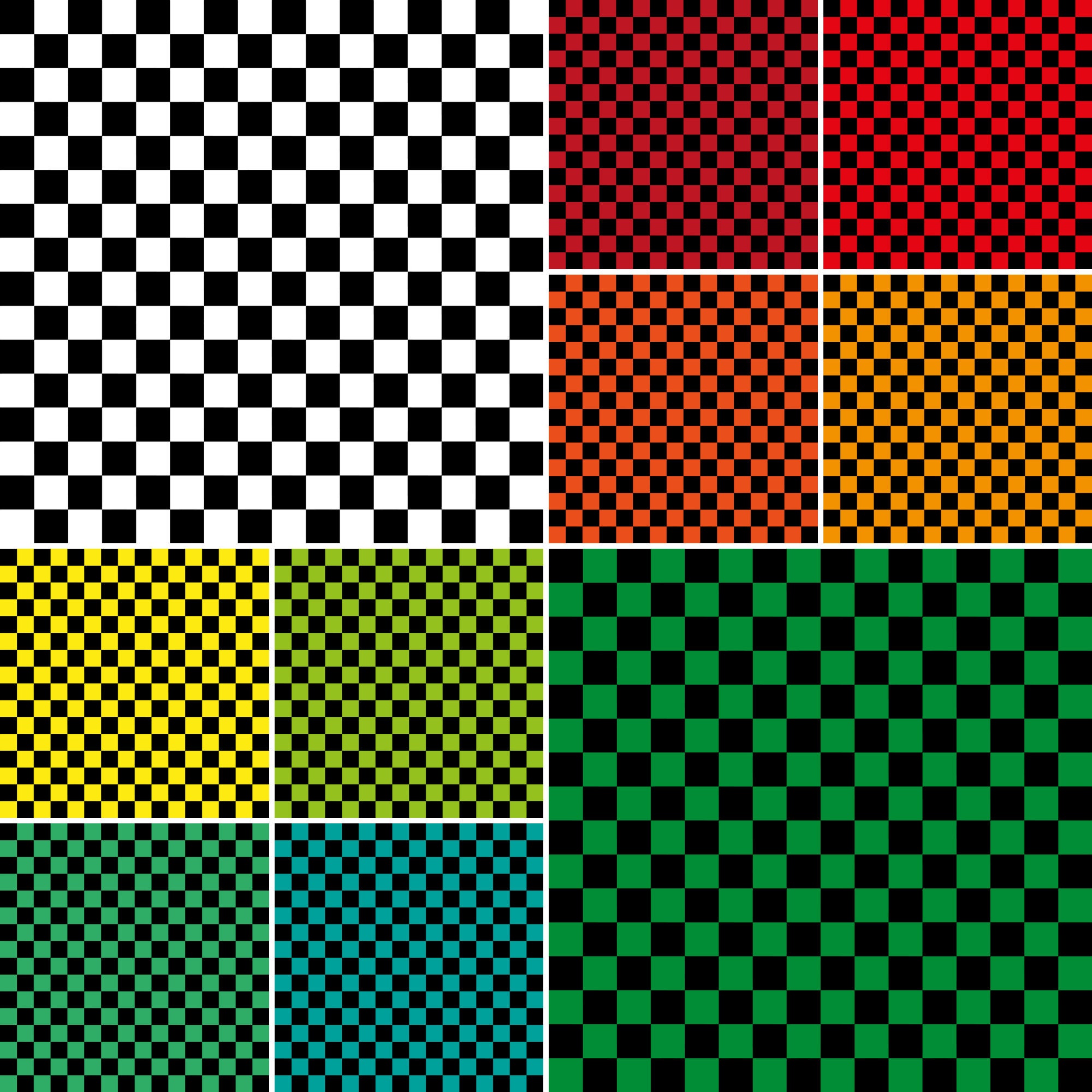 Checkered Background Digital Papers Rainbow Black Checkers Digital ...