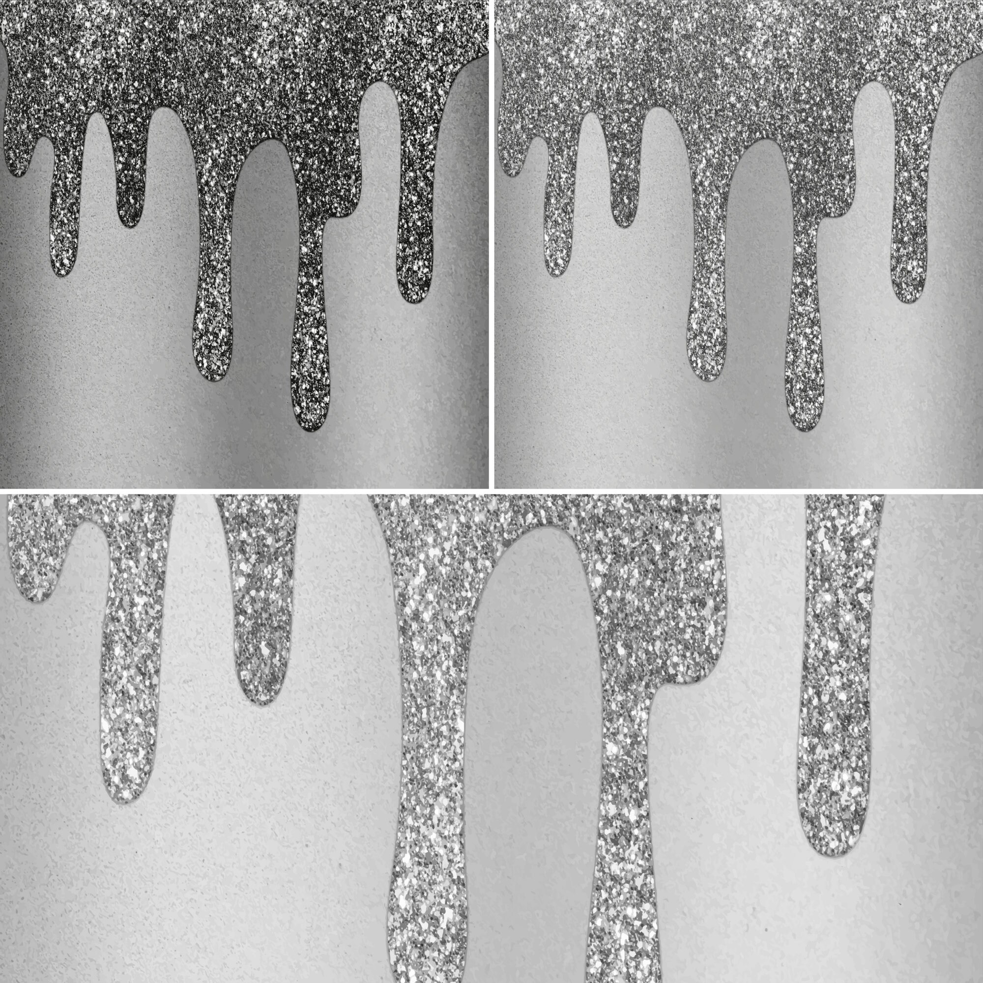 Dripping Glitter Background Digital Papers Glitter Digital - Etsy