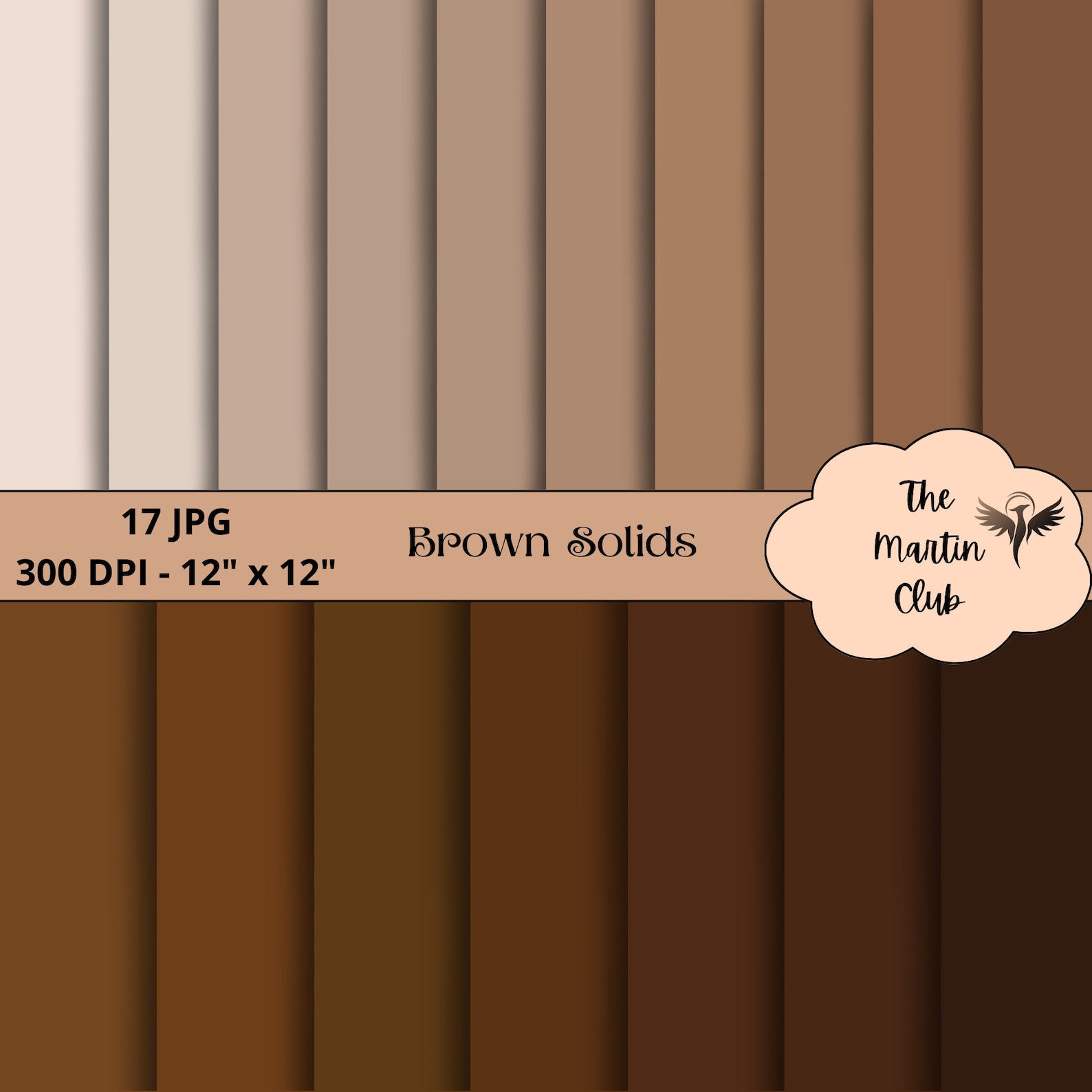 Brown Solids Background Digital Papers Light Brown Solids Scrapbook ...