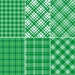 Green Plaid Background Digital Papers Green Buffalo Digital Scrapbook ...