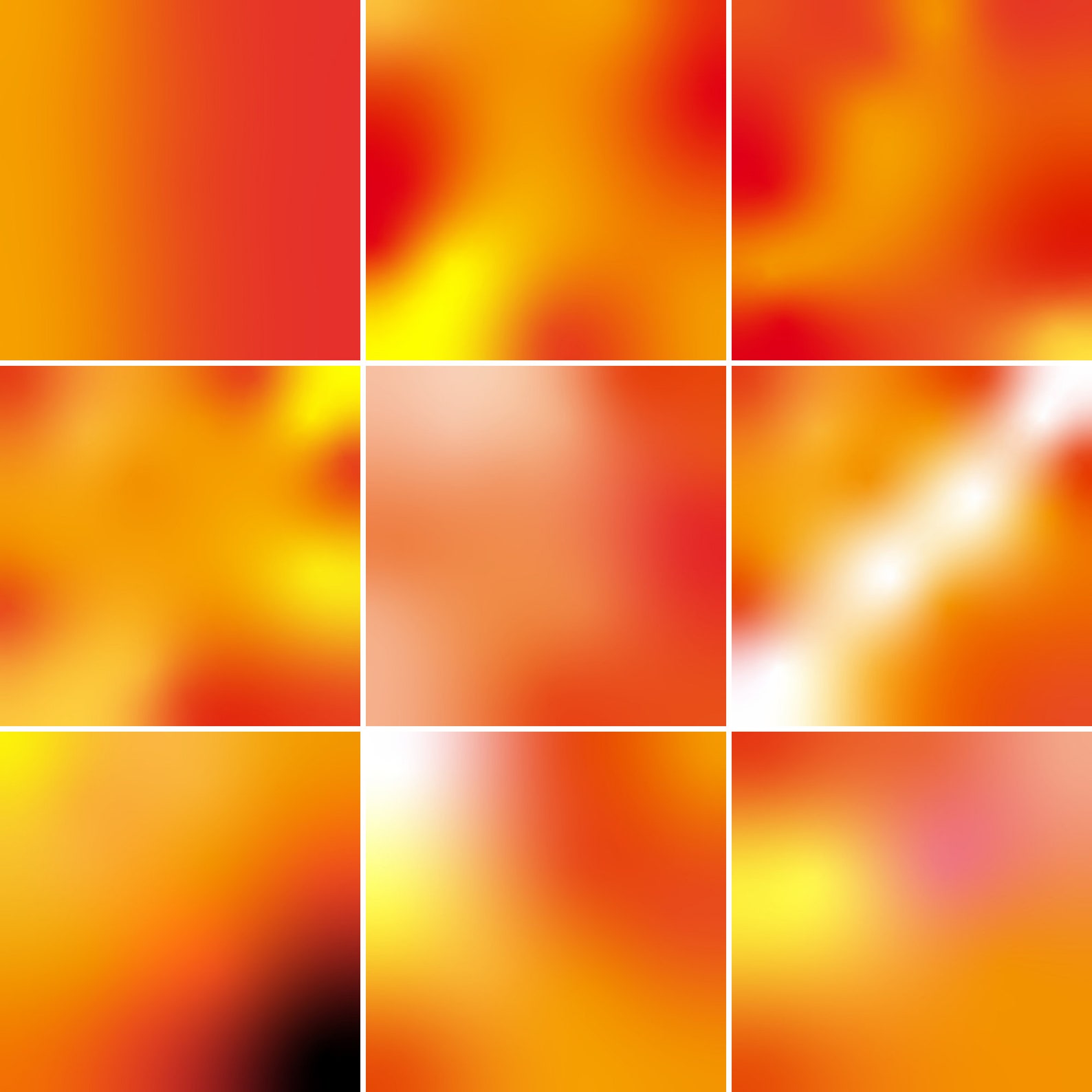 Orange Gradients Background Digital Papers Bright Orange Gradient ...