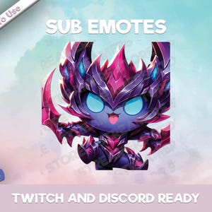 Aatrox the Darkin Blade Emote - League of Legends Emote - Twitch Emote ...