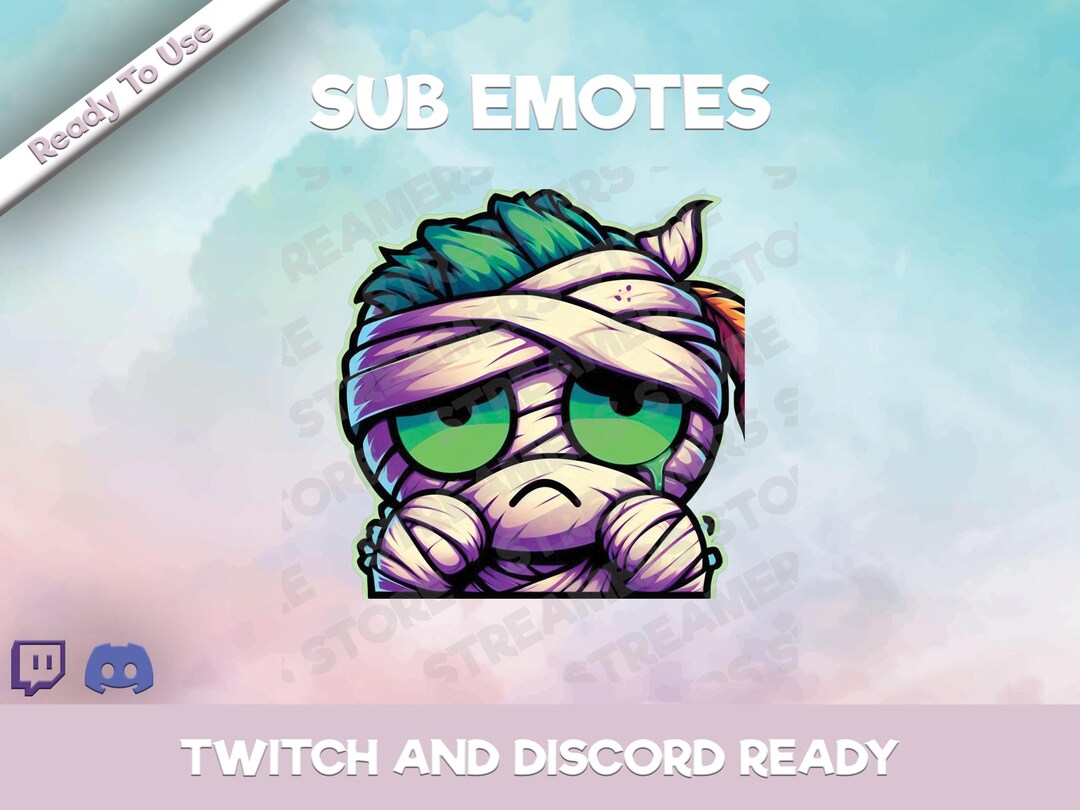 Amumu the Sad Mummy Emote - League of Legends Emote - Twitch Emote ...