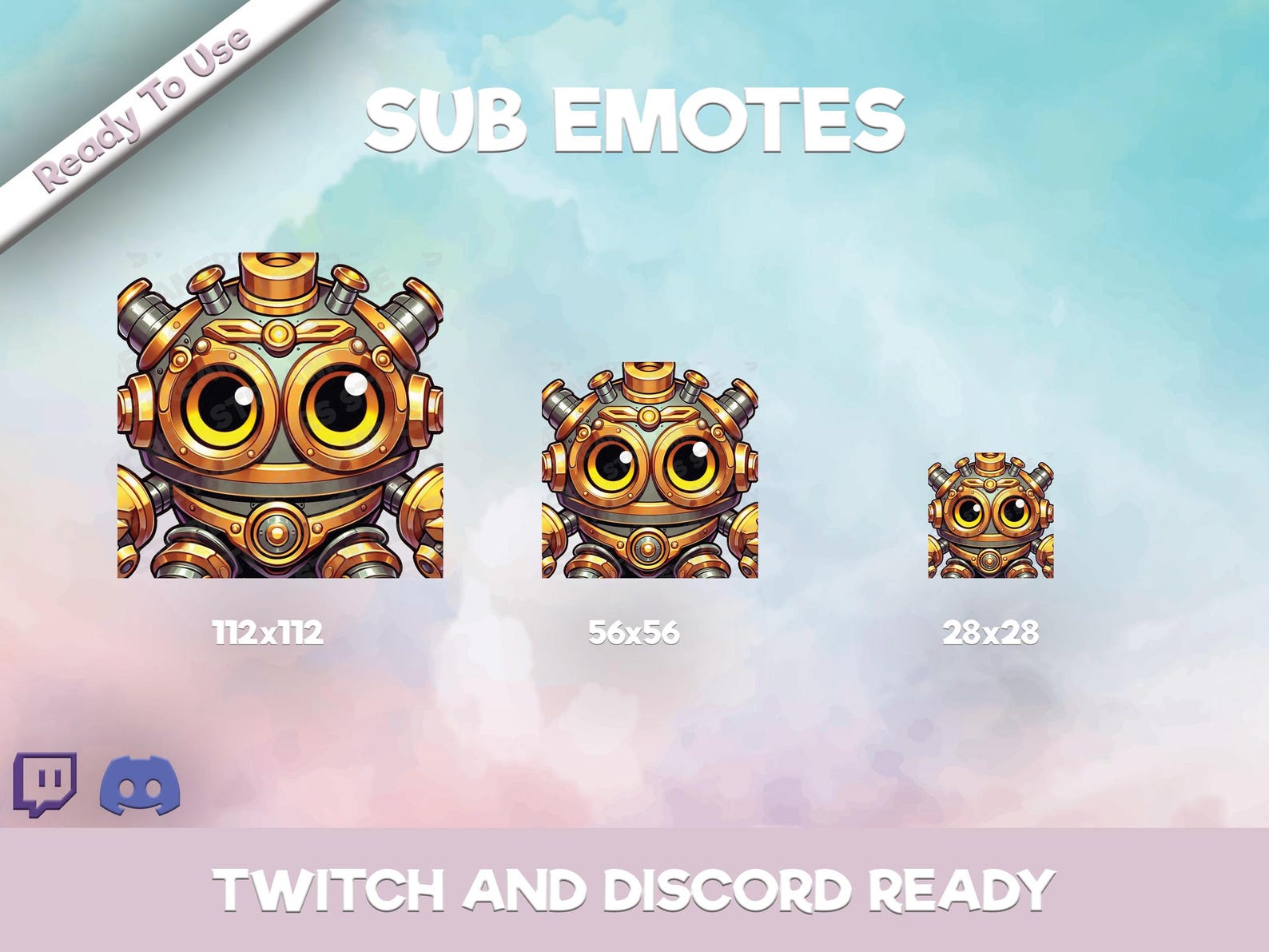 Blitzcrank Emote - League of Legends Emote - Twitch Emote - Youtube ...