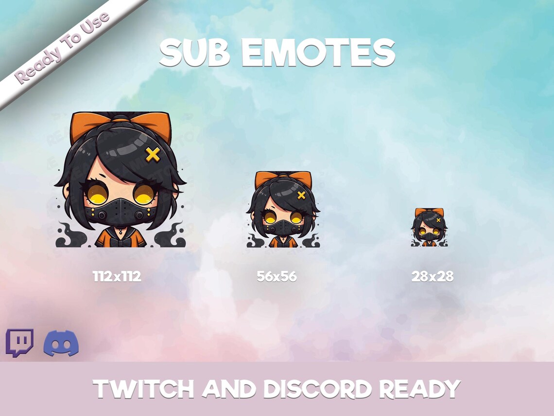 Haze from Deadlock Emote - Deadlock Emote - Twitch Emote - YouTube ...