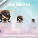 Haze from Deadlock Emote - Deadlock Emote - Twitch Emote - YouTube ...