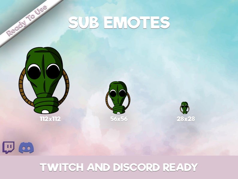 Gas Mask Emote - COD Twitch Emote - Youtube Emote - Discord Emote ...
