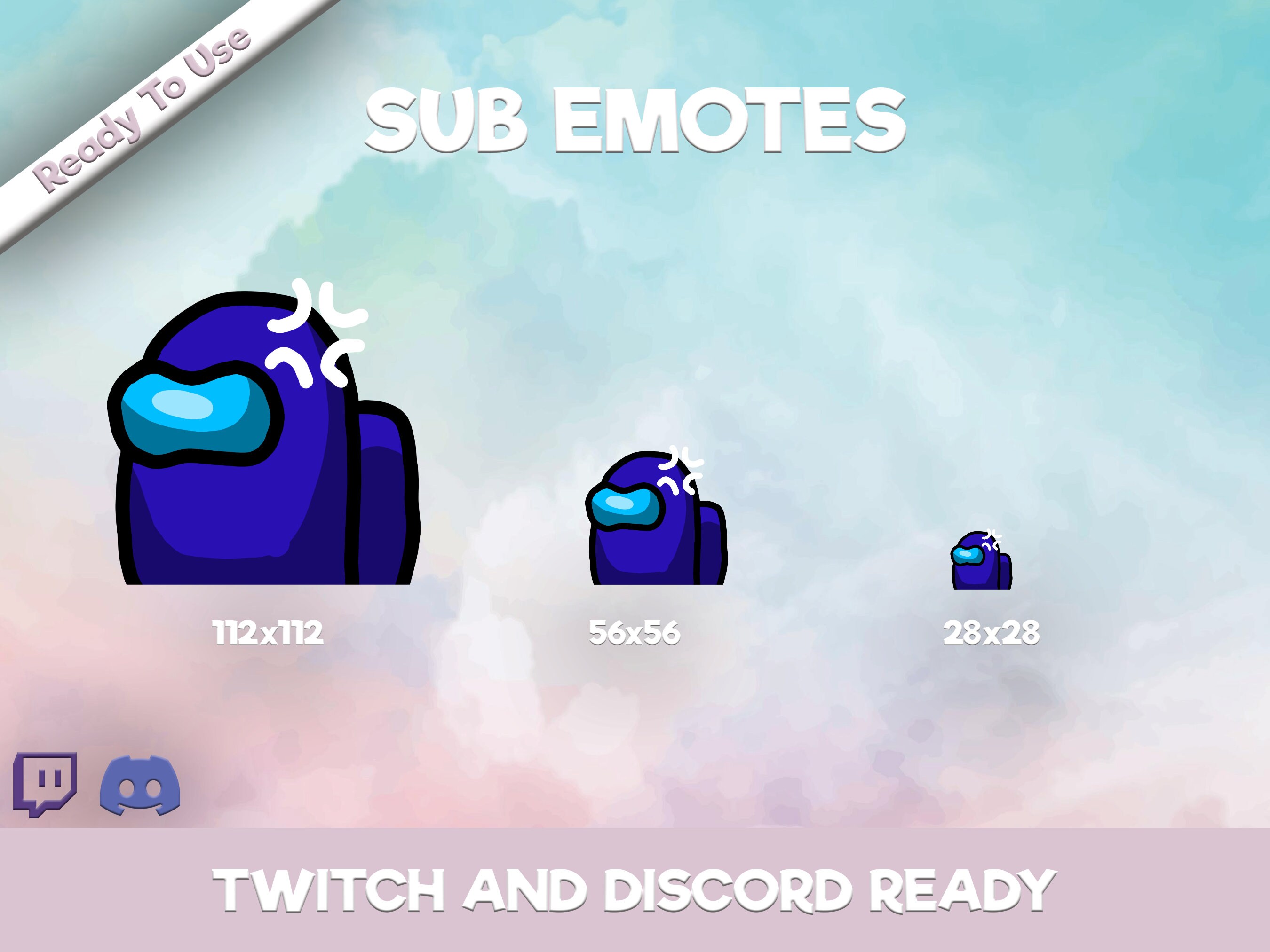 Among Us Angry Emote - Among Us Twitch Emote - Youtube Emote - Discord ...