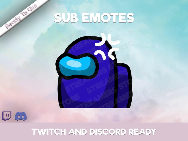 Among Us Angry Emote - Among Us Twitch Emote - Youtube Emote - Discord ...