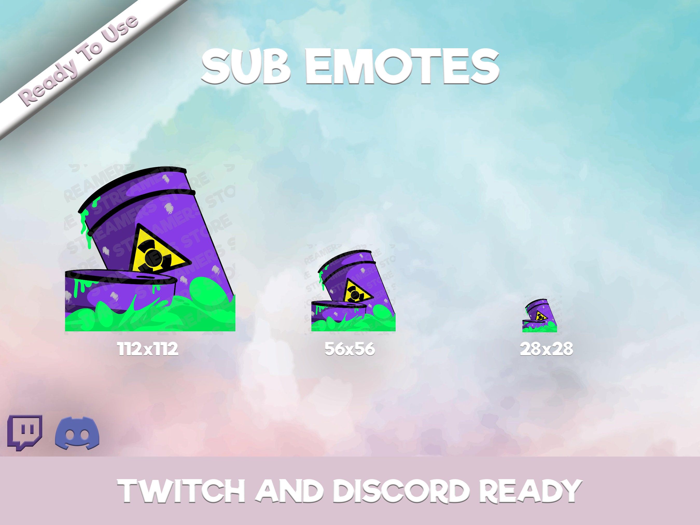 Toxic Emote - Toxic Twitch Emote - Youtube Emote - Discord Emote ...