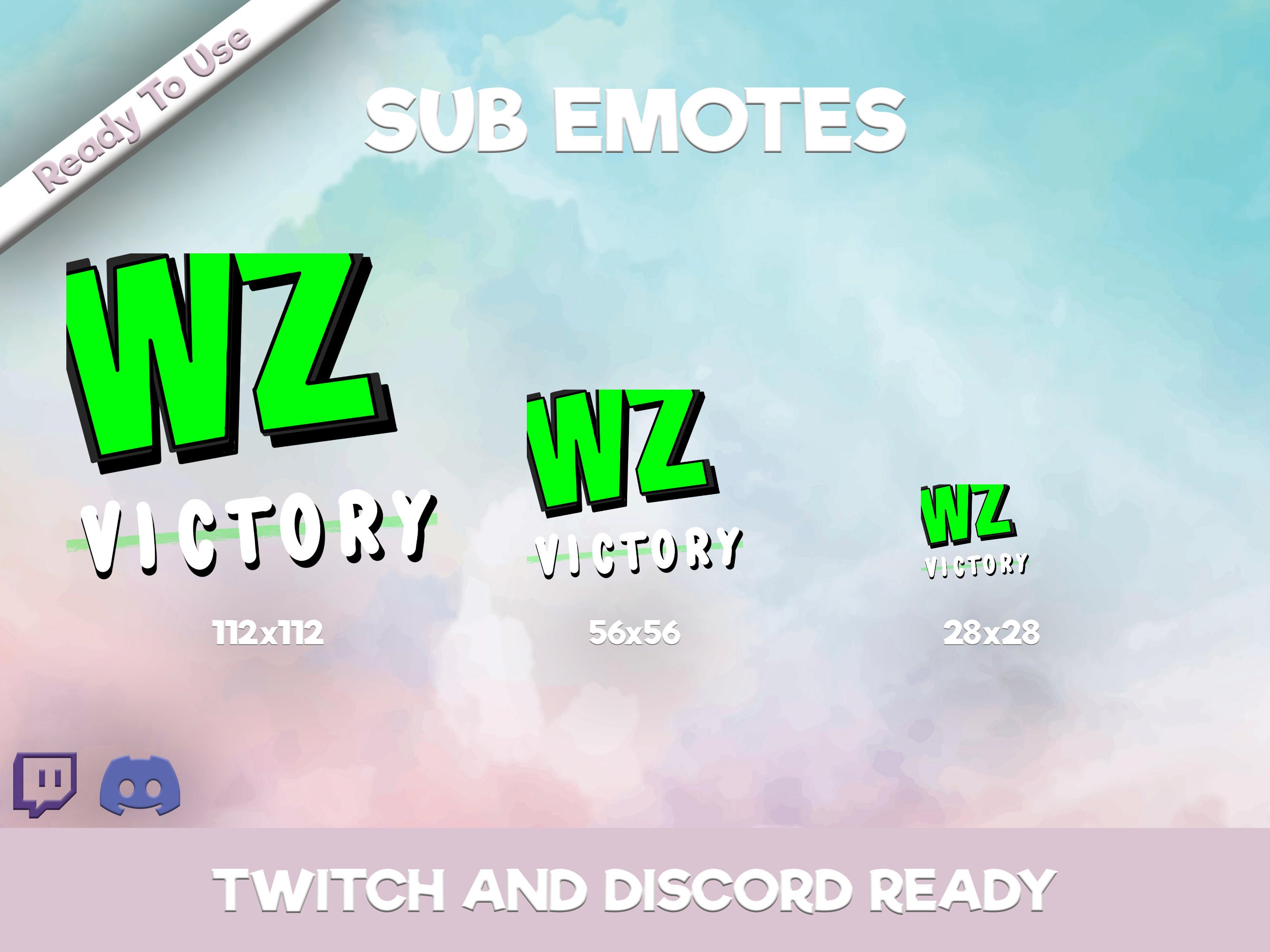 Warzone Victory Emote - COD Twitch Emote - Youtube Emote - Discord ...