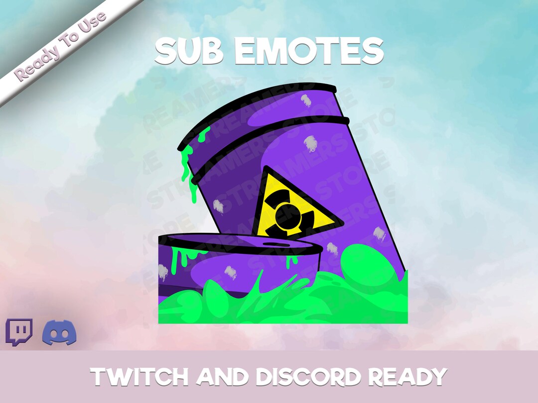 Toxic Emote Toxic Twitch Emote Youtube Emote Discord Emote streamer ...