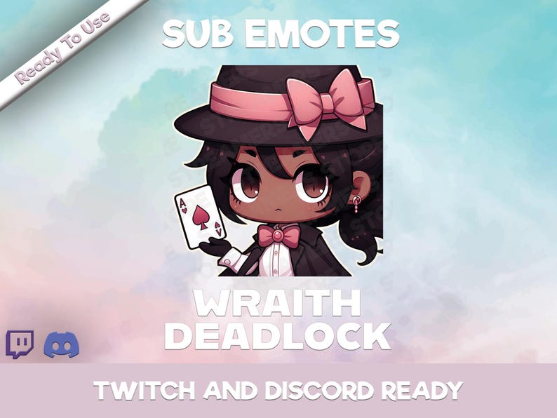 Wraith From Deadlock Emote - Deadlock Emote - Twitch Emote - Youtube ...