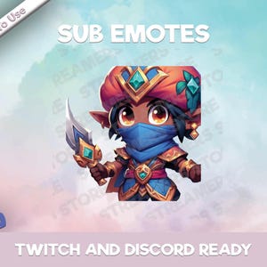 Akshan the Rogue Sentinel Emote - League of Legends Emote - Twitch ...