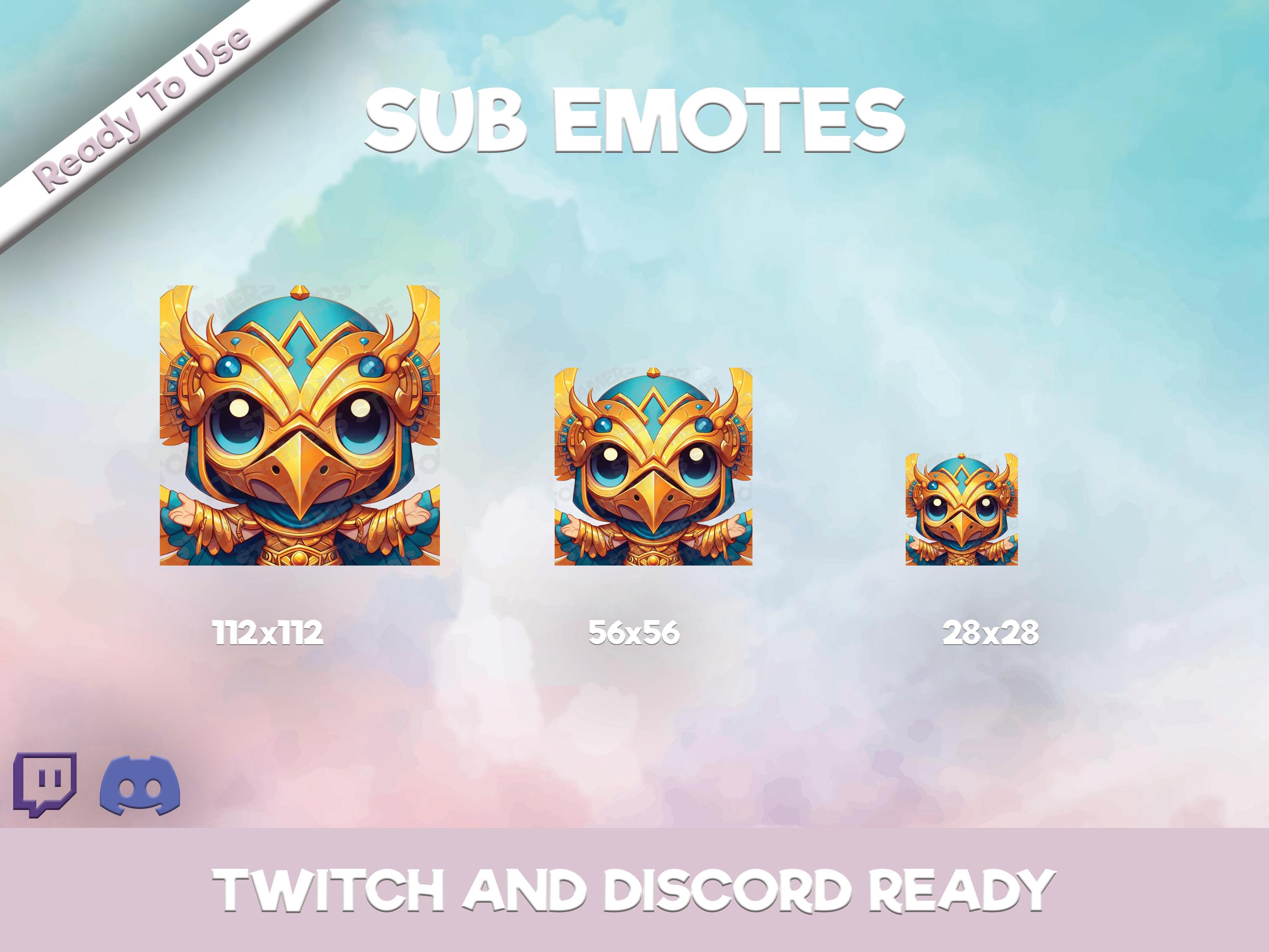 Azir the Emperor Emote - League of Legends Emote - Twitch Emote ...