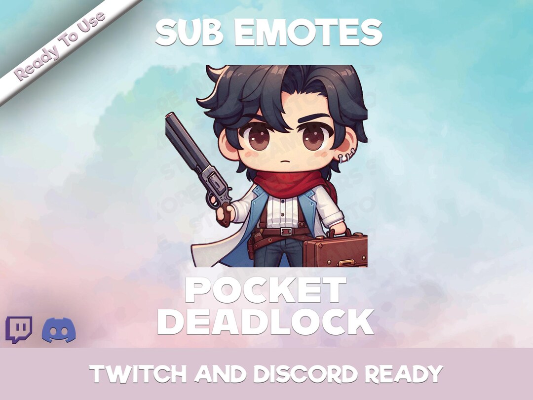 Pocket From Deadlock Emote - Deadlock Emote - Twitch Emote - Youtube ...