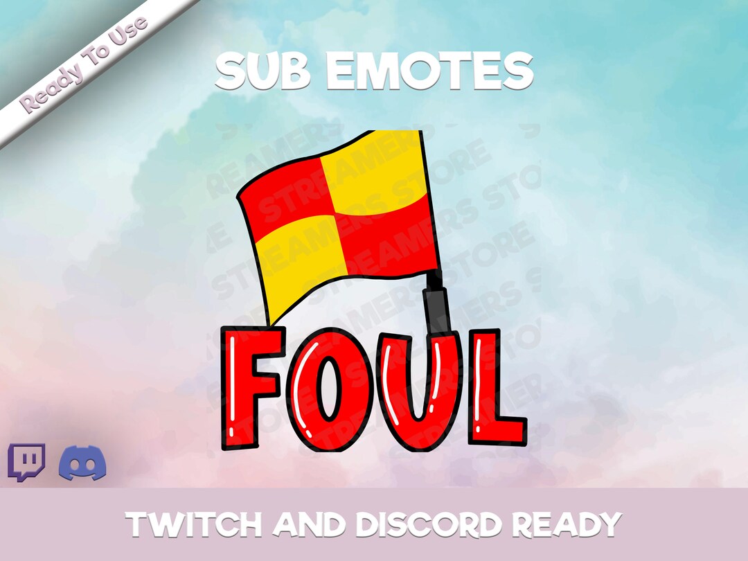 FIFA Foul Emote - FIFA Twitch Emote - Youtube Emote - Discord Emote ...