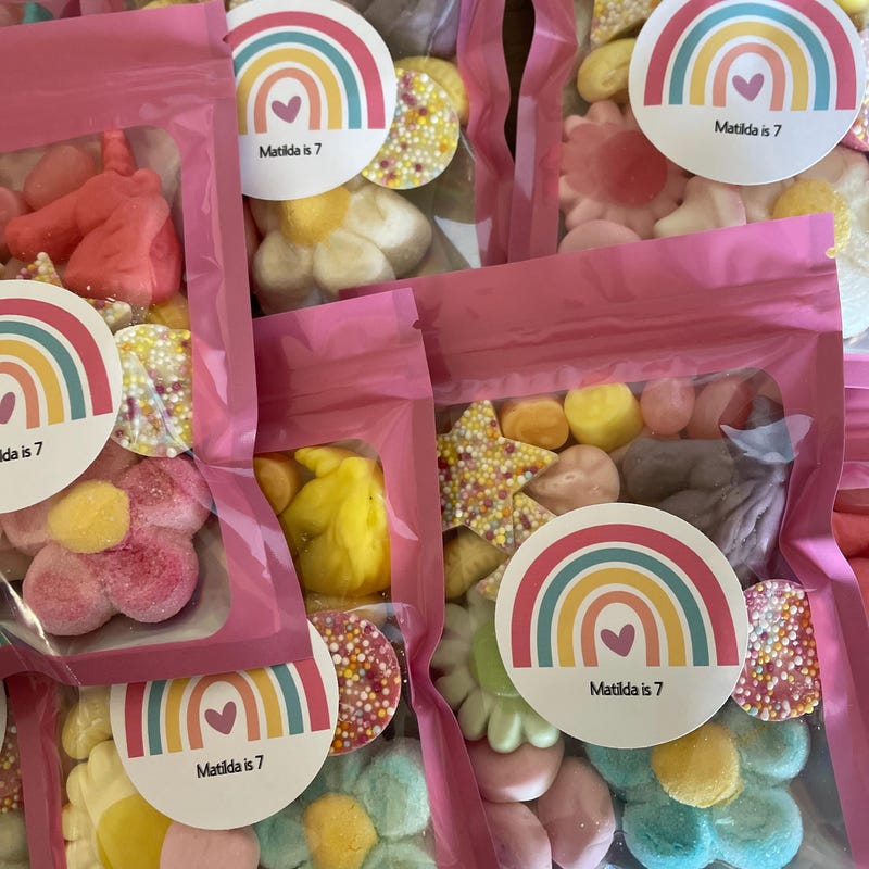 Rainbow Stickers - Etsy UK