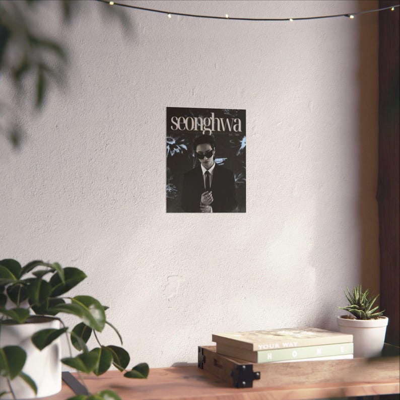 ATEEZ SEONGHWA Poster, Ateez Merch, Ateez Home Decor, Ateez Matz ...